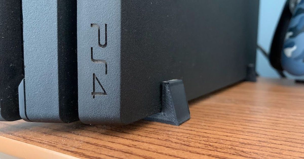 PS4 Pro Stand Up Base for Airflow - Minimalist by EduOzzy | Download ...