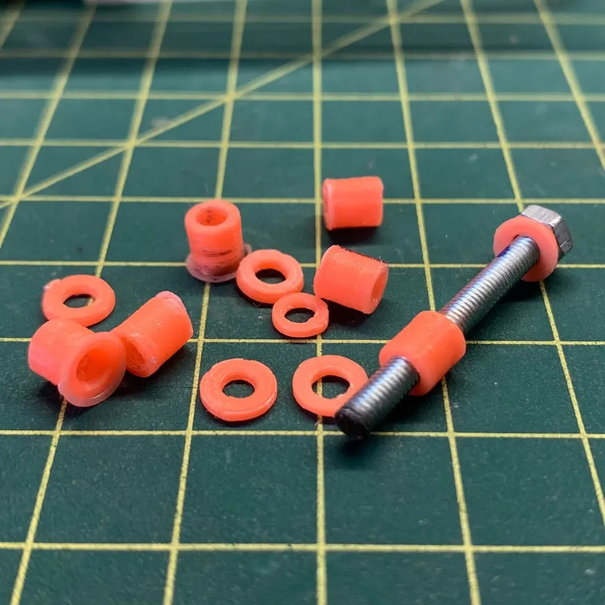 3mm washers - various sizes by EduOzzy | Download free STL model ...