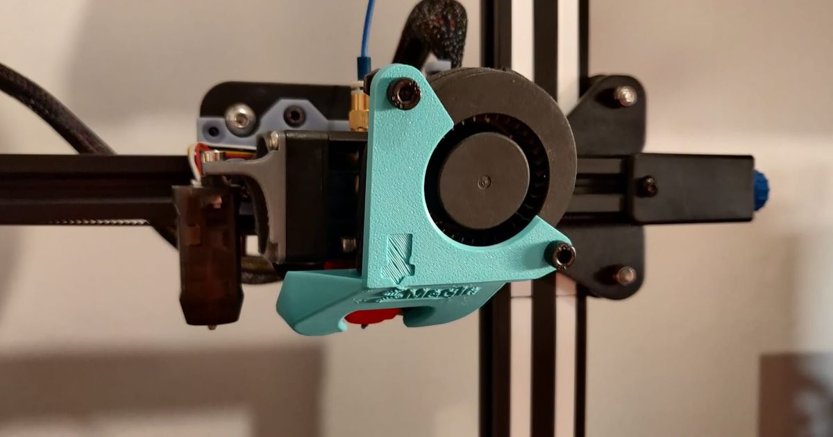 Biqu H2 v2 for Ender 3 V2 mount and cooling system by Shoshke ...