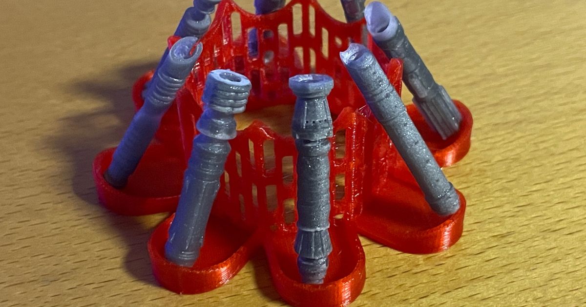 Light Saber Tokens for Star Wars Villainous (resin) by André | Download ...