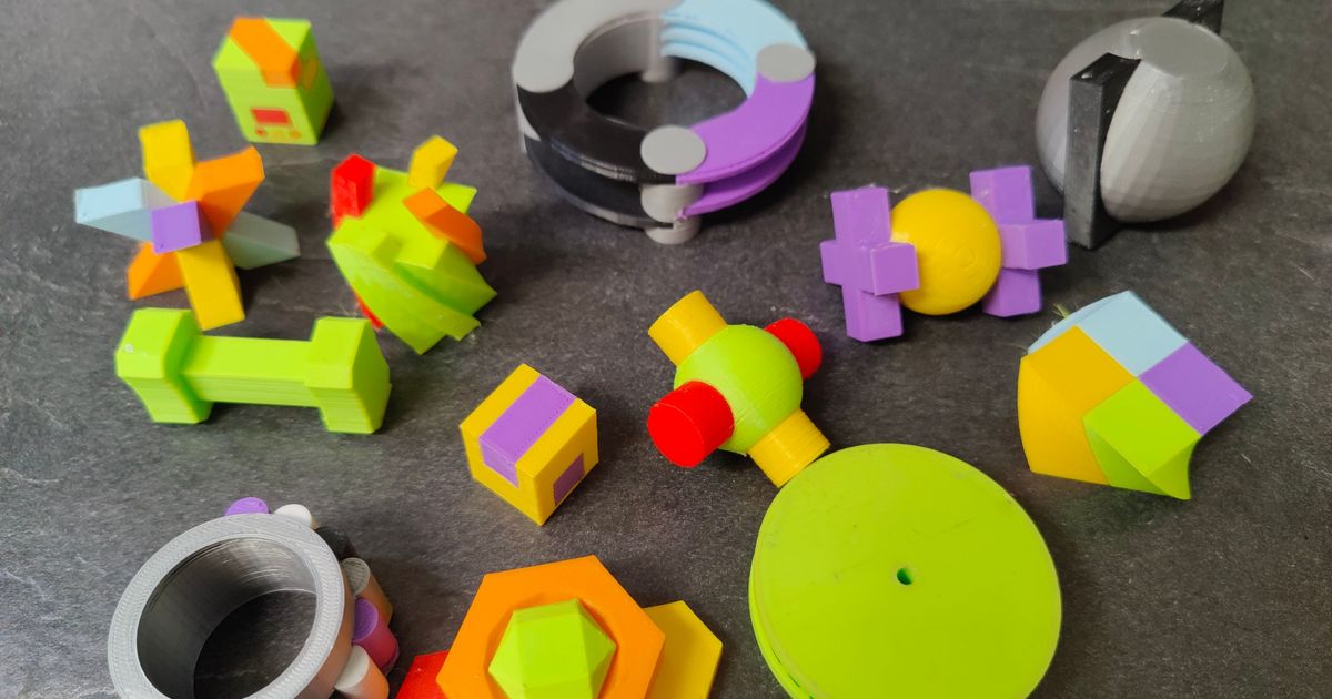 Assorted multicolor and -material models by Spegelius | Download free ...