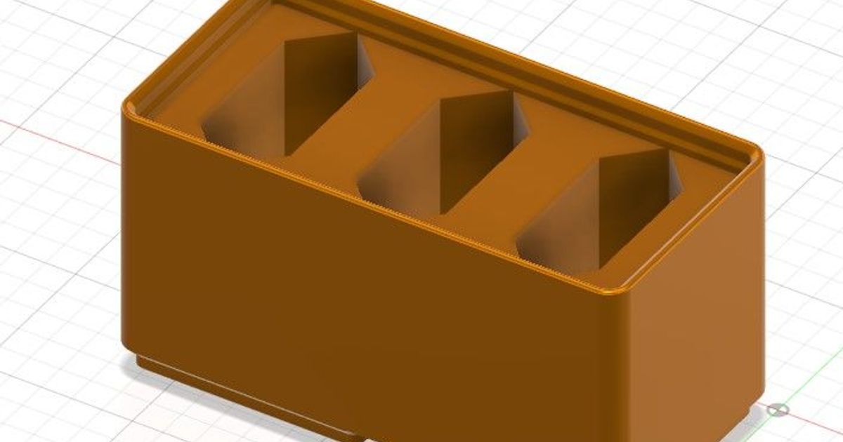Wall Plug Container by AsaFish | Download free STL model | Printables.com