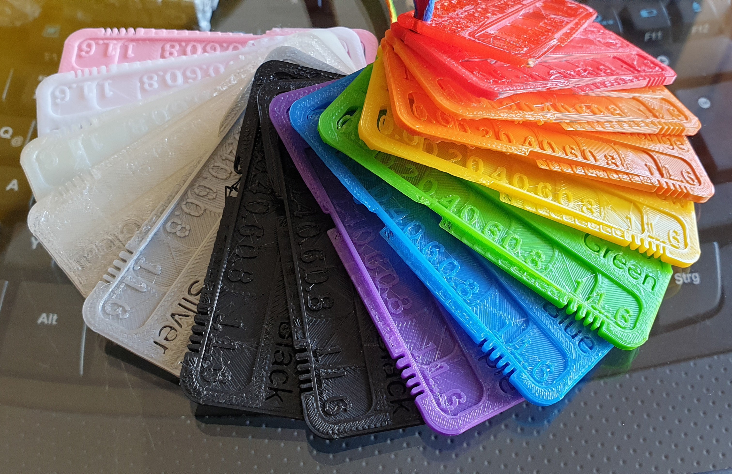 Filament swatch by Makkuro | Download free STL model | Printables.com