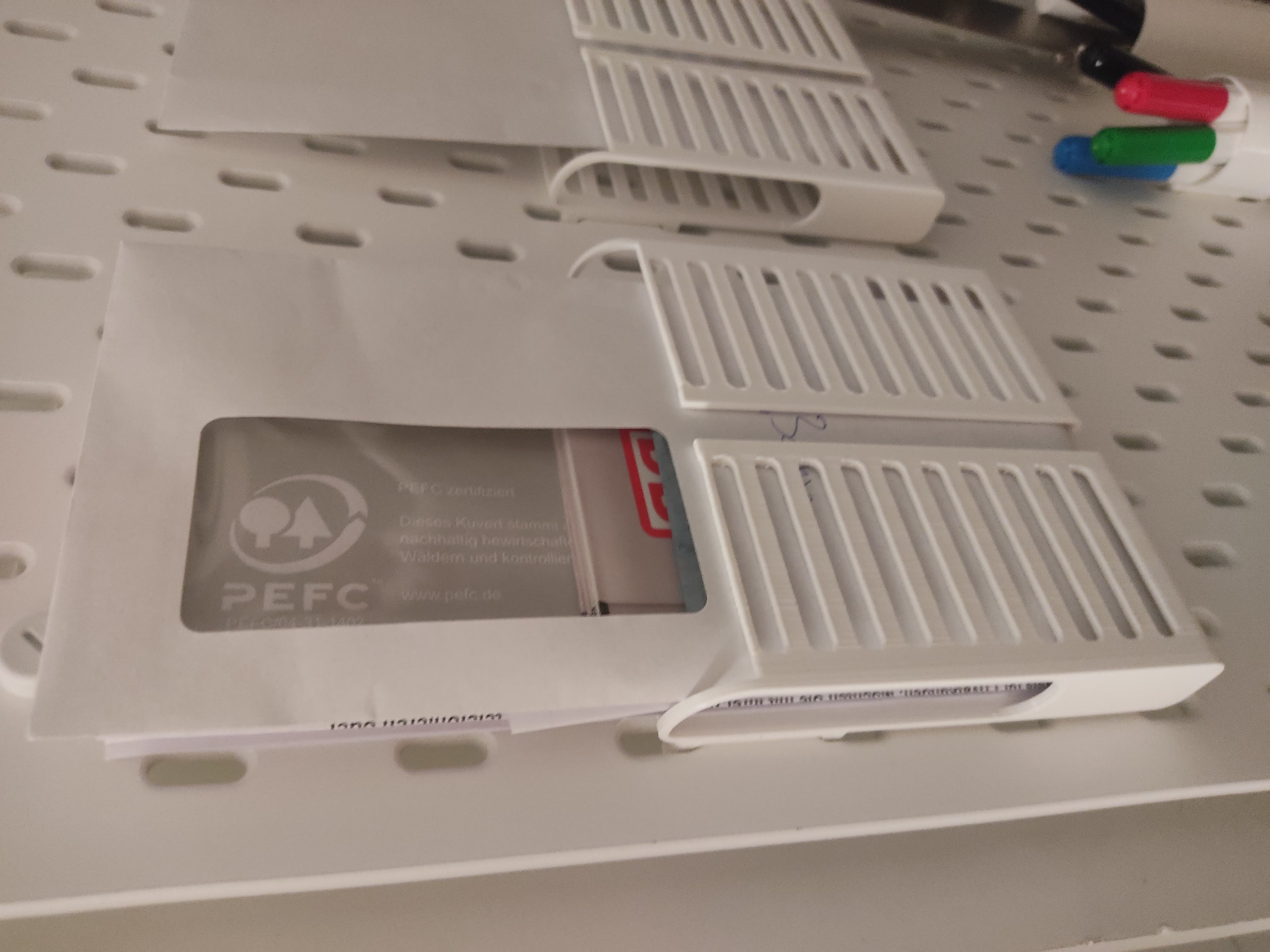 Letter Organizer for IKEA SKADIS by m3lv1lle | Download free STL model ...