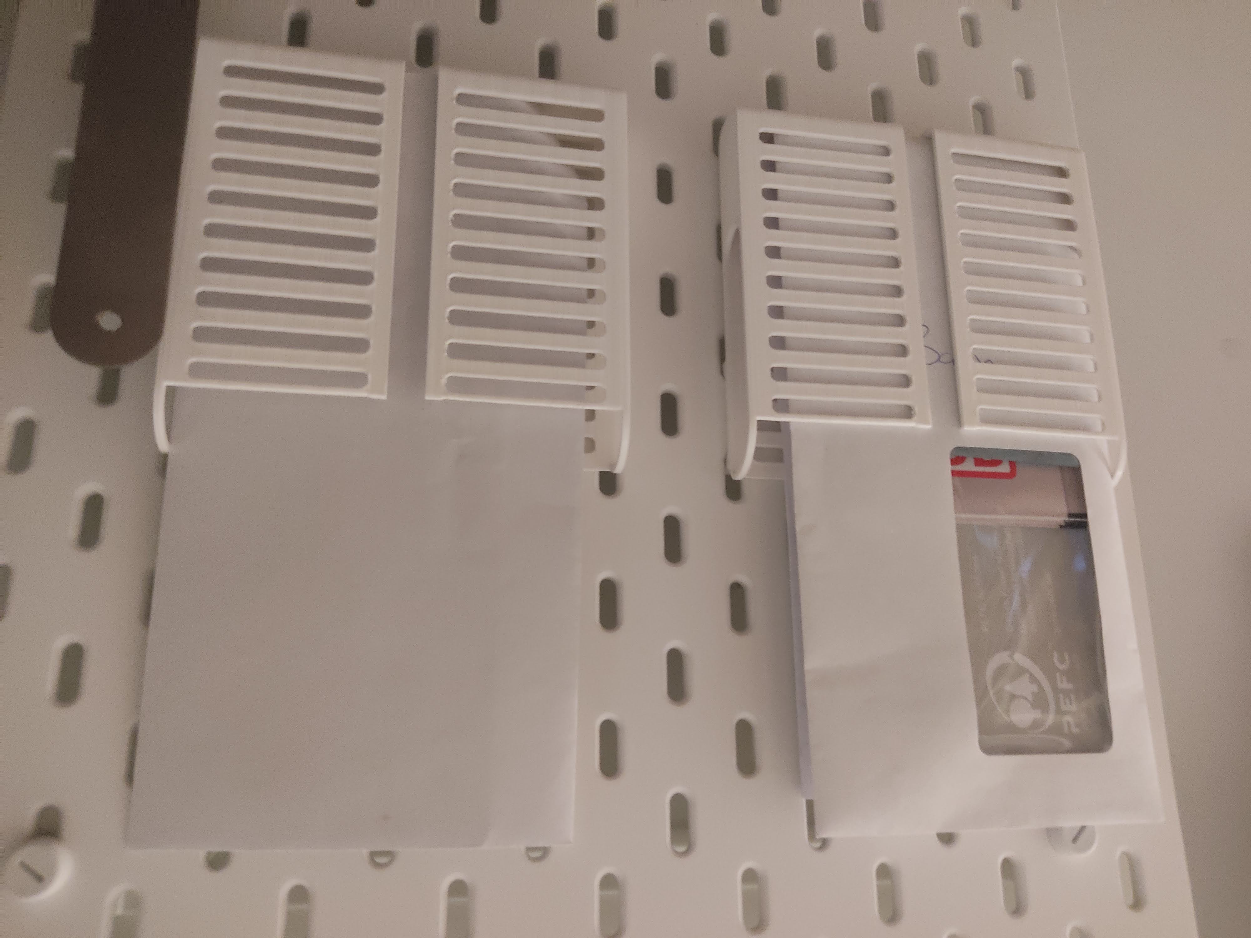 Letter Organizer for IKEA SKADIS by m3lv1lle | Download free STL model ...