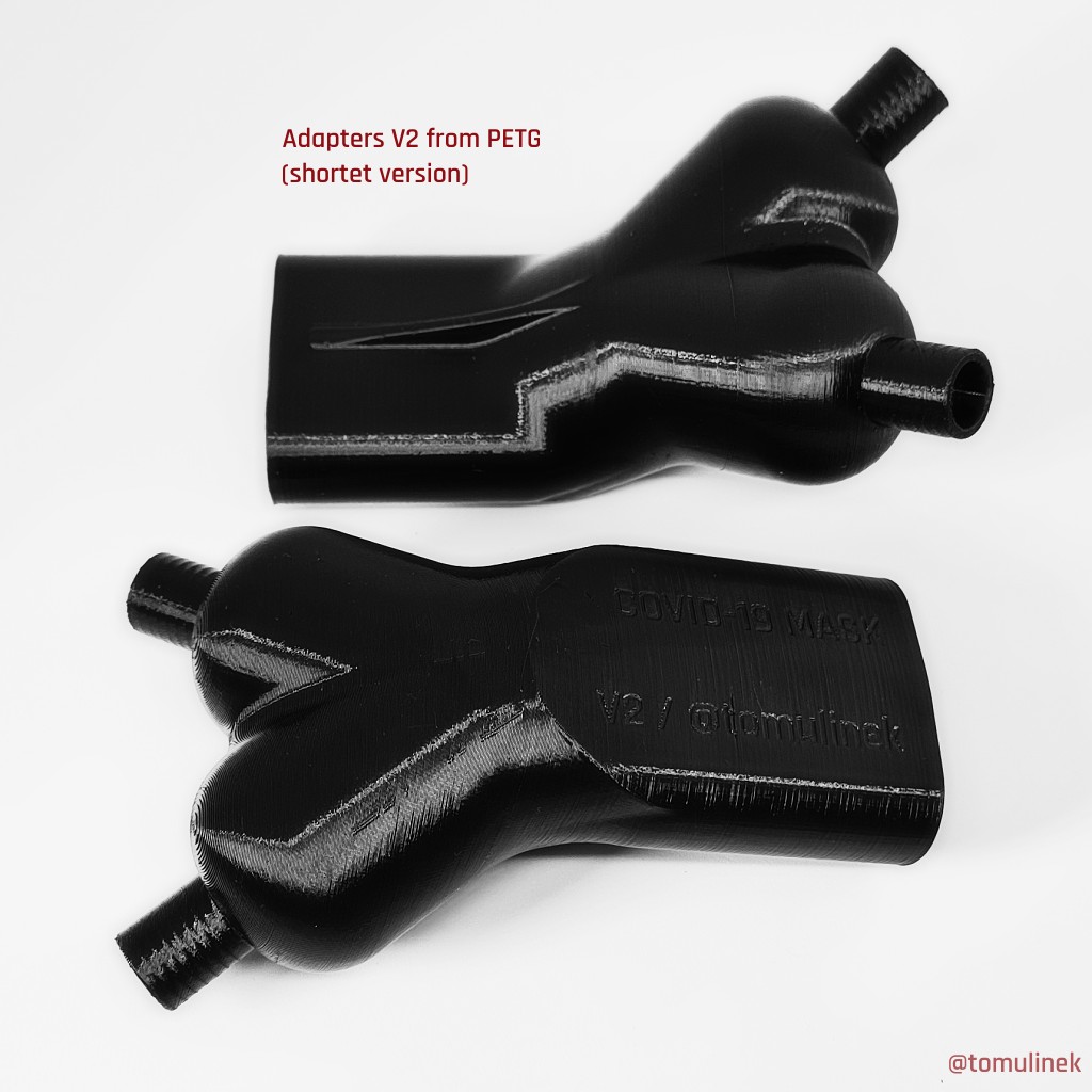 Adapter for Covid-19 emergency mask for medical professionals by Tom ...