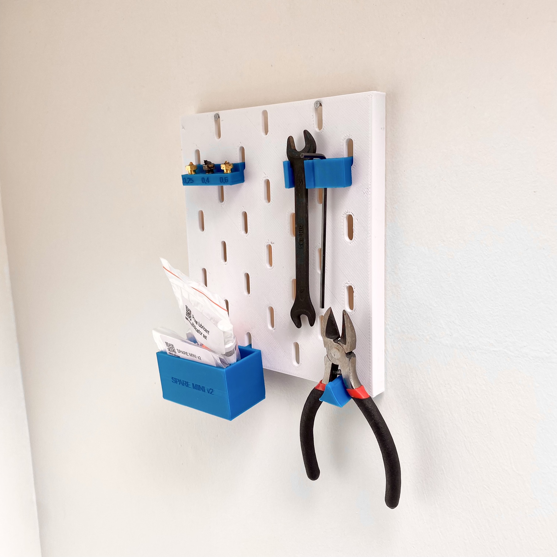 Mini pegboard set for Prusa (Mini) tools - STEP files included! by ...