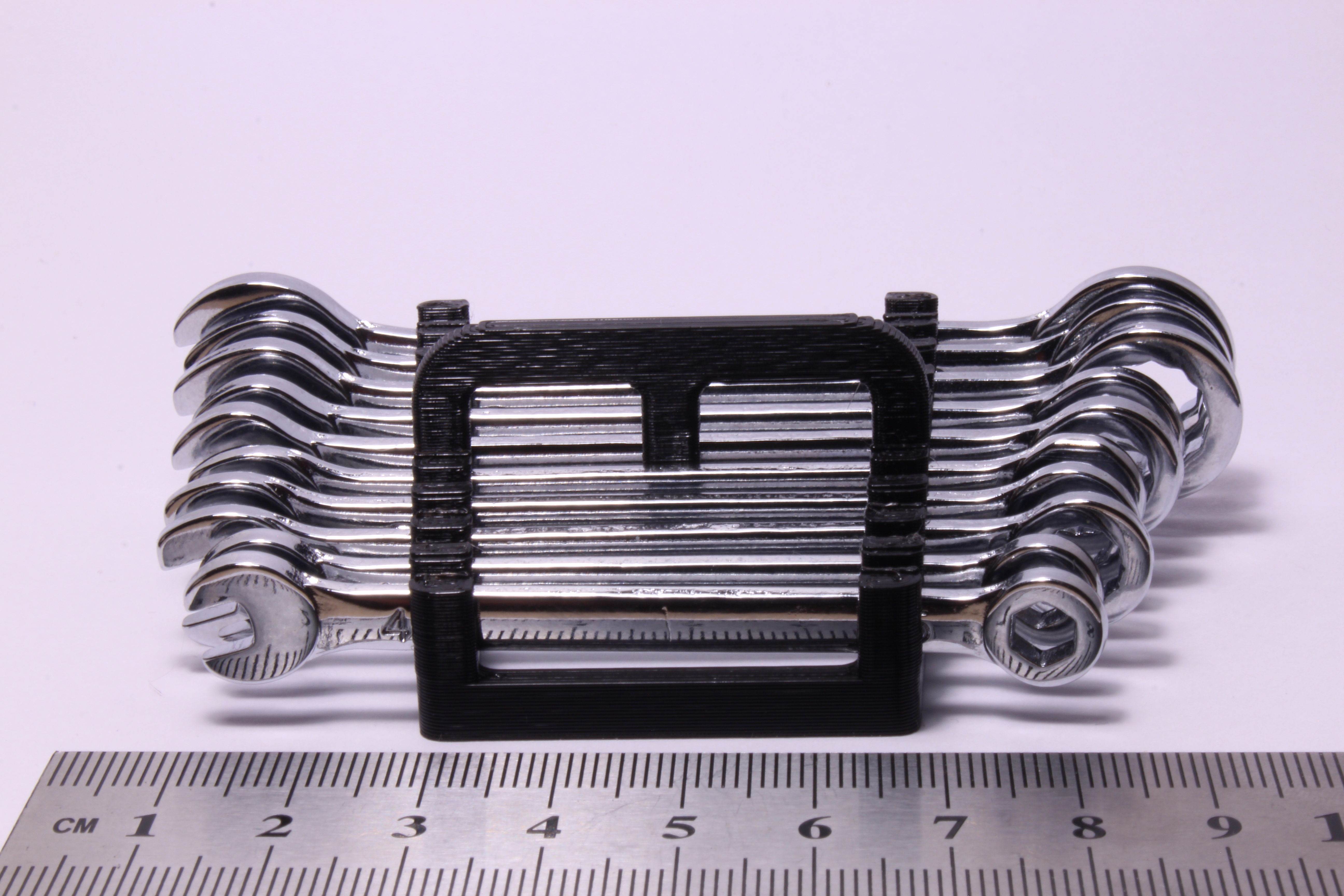 Small Wrench Organizer 10 Piece by Markus | Download free STL model ...