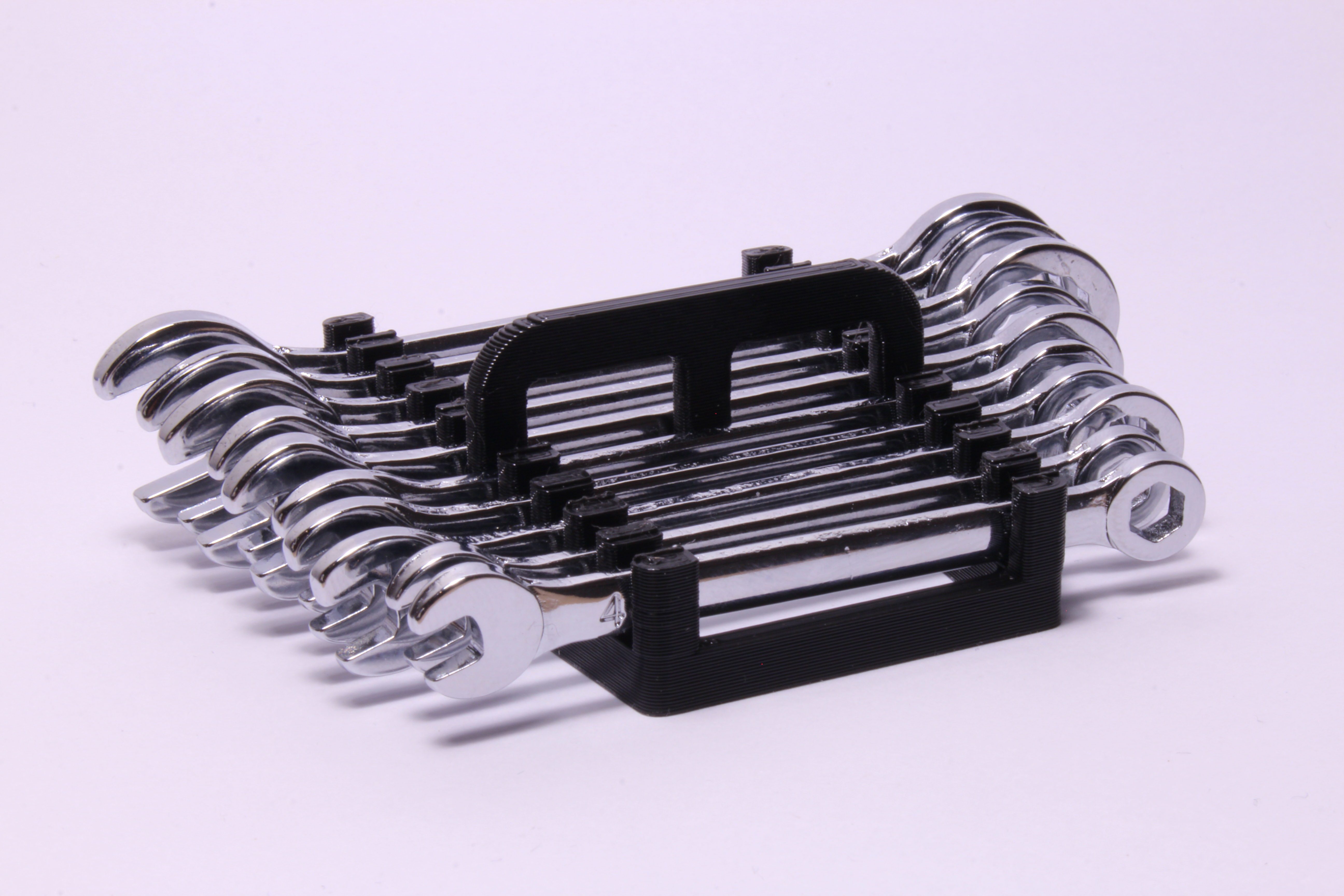 Small Wrench Organizer 10 Piece by Markus | Download free STL model ...