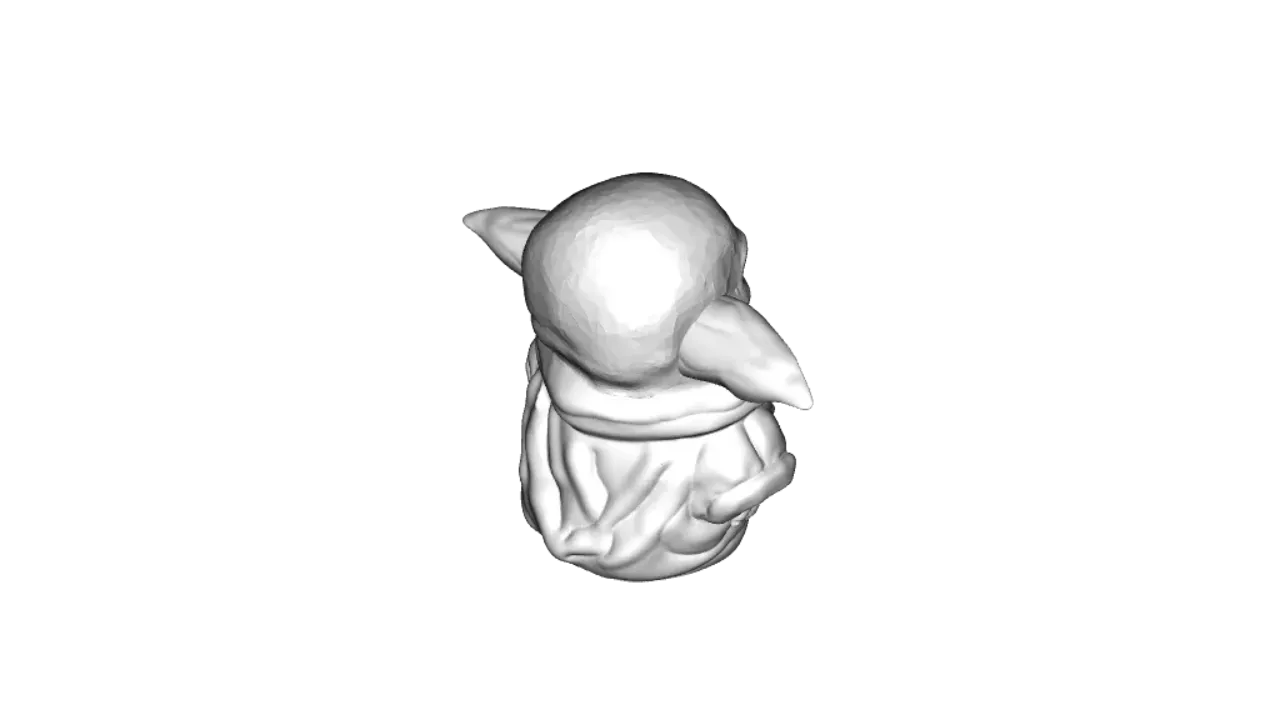 Grogu the Rock by Dahliamoth | Download free STL model | Printables.com