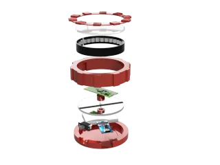 Raspberry Pi Pico Iron Man Arc Reactor by Raspberry Pi | Download free STL model | Printables.com