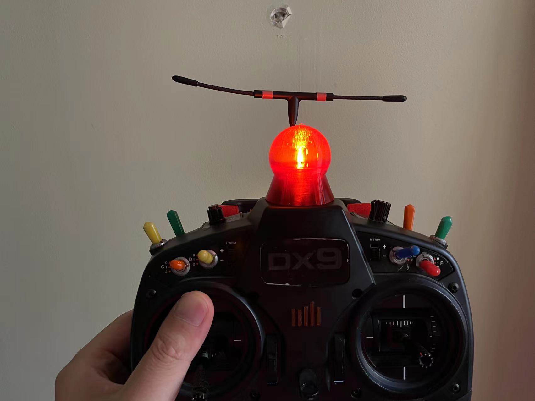 spektrum dx9 antena protector by GlamGadget | Download free STL model ...