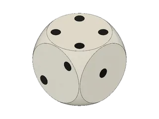 Fate / Fudge die Rounded by Stockpiles | Download free STL model ...