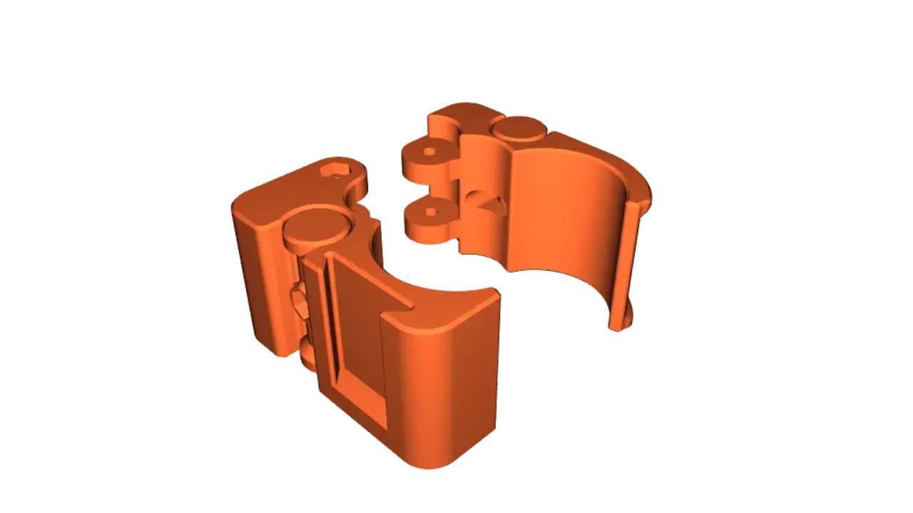 Adjustable Pipe Clamp by The3Designer | Download free STL model ...