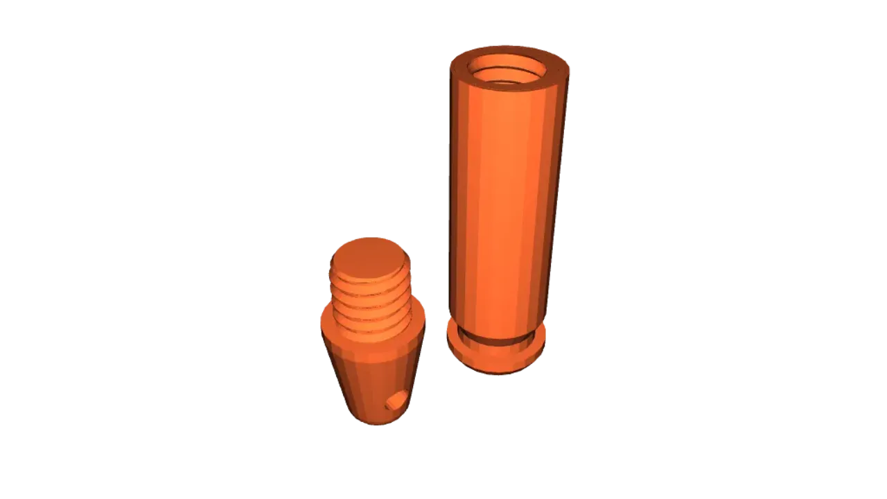 Bullet Stash Keyring by Bas7ard | Download free STL model | Printables.com