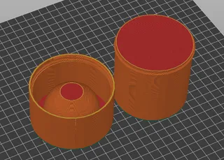 Cylindrical Box with Lid by BlackFury | Download free STL model ...
