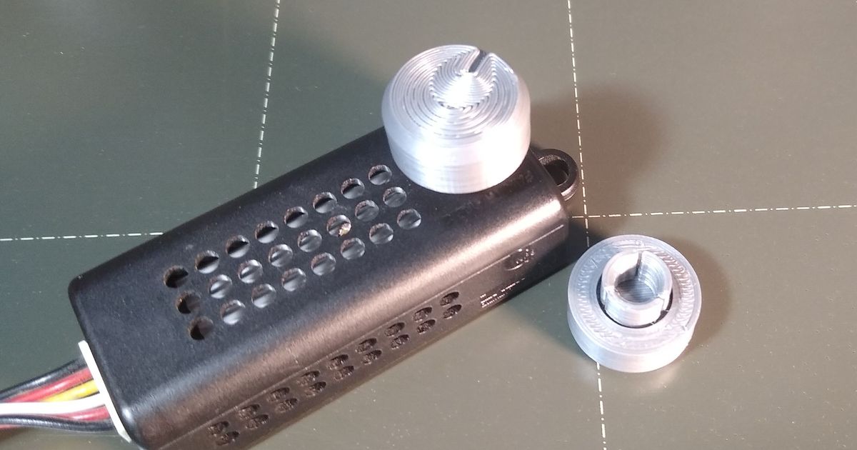 Fully Parametric Knob Freecad By Nueb Download Free Stl Model