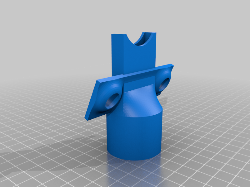 Dremel router vacuum attachment by Bob837 | Download free STL model ...