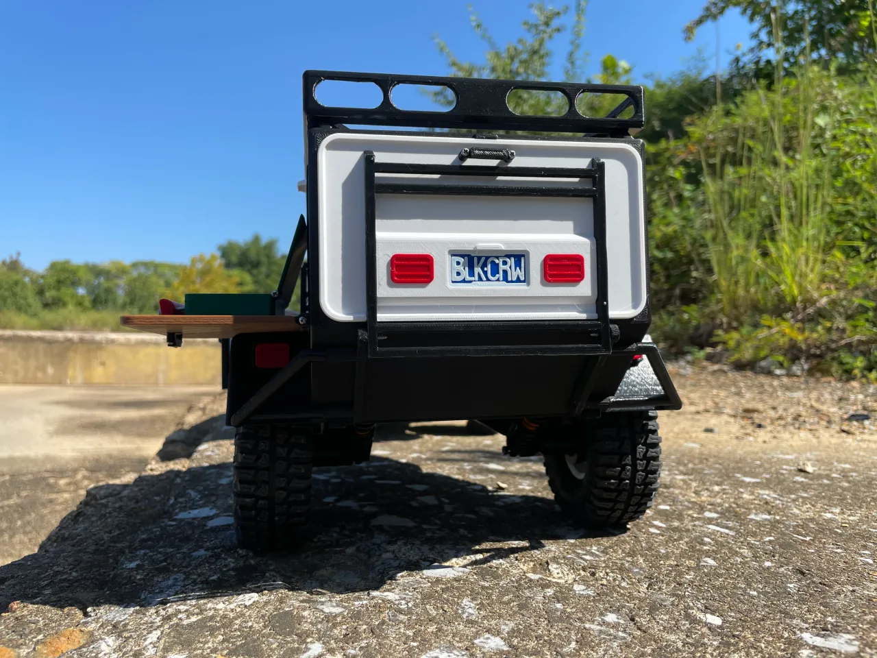 "Rock Hopper" off road Camper 1:8 scale RC model by BlackCrow by ...