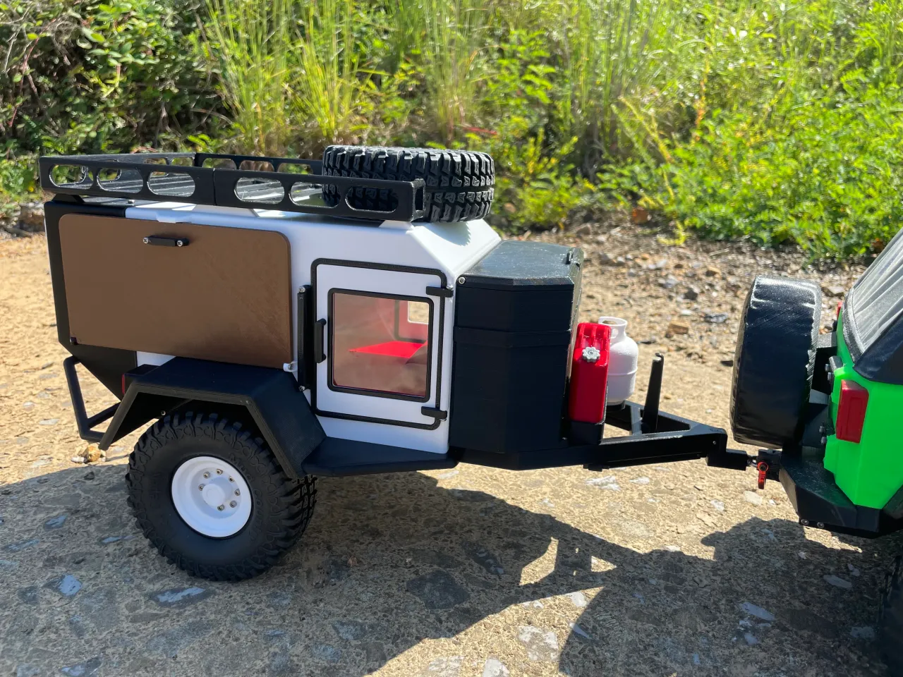 "Rock Hopper" off road Camper 1:8 scale RC model by BlackCrow by ...