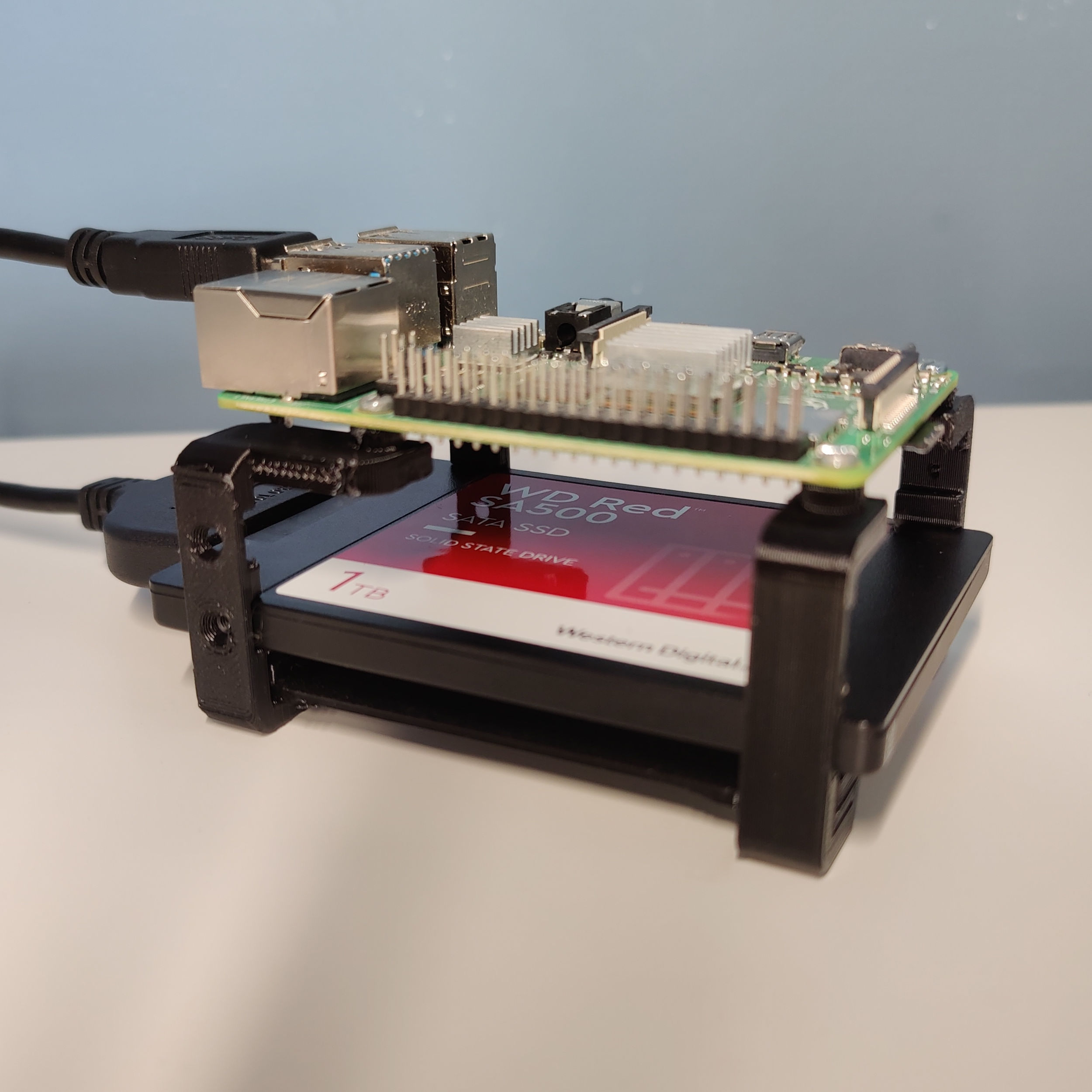 Modular Raspberry PI NAS Case for 2.5 inch SSDs da wunschpunsch ...