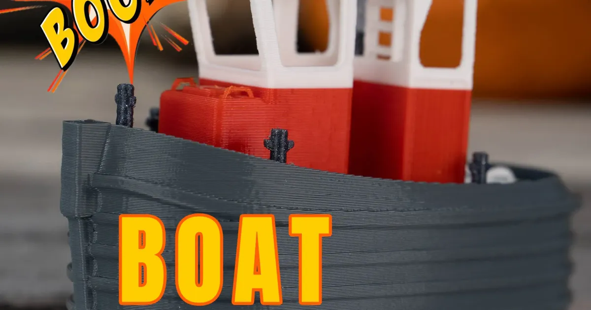 Boom Boat/ Mini Dozer Ship by vandragon_de | Download free STL model ...