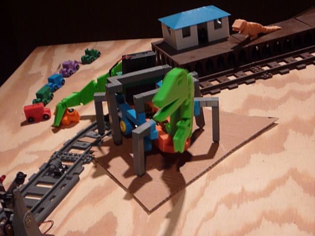 Walking Dinosaur Robot by DR2D | Download free STL model | Printables.com