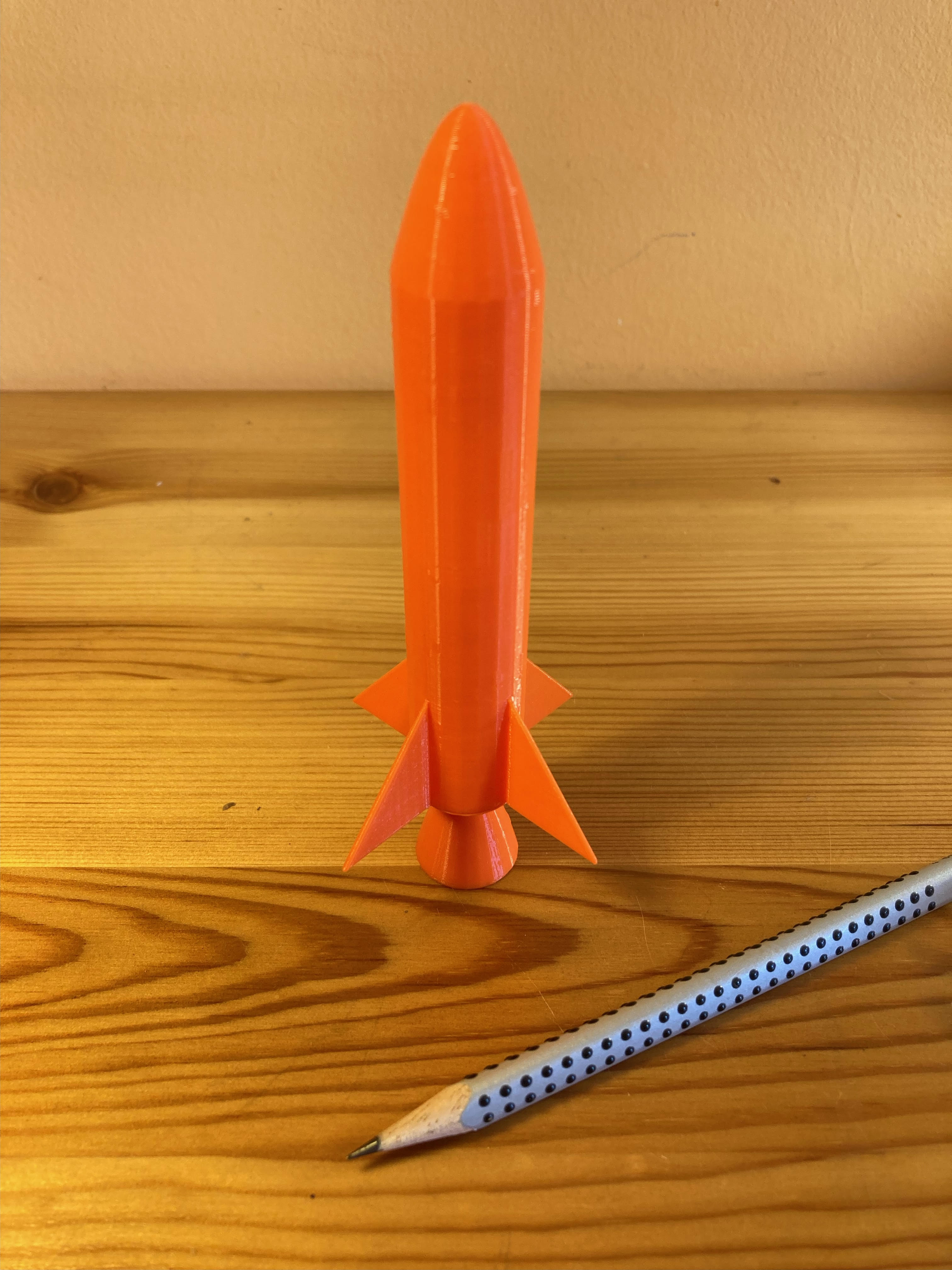 Simple and fun Toy rocket by Hyrax | Download free STL model ...