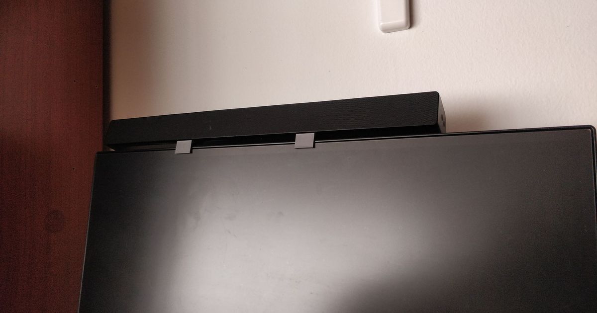 Dell AC511 Soundbar Top monitor mount by TanakJuka | Download free STL ...