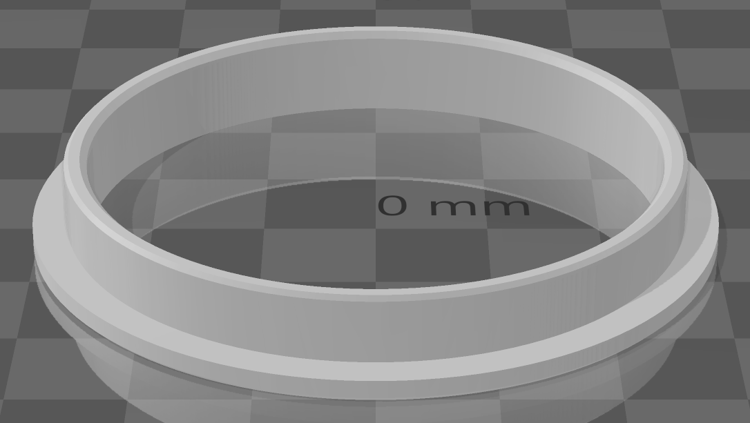 Ring Insert (55mm) for Cardboard Spools by M2 | Download free STL model ...