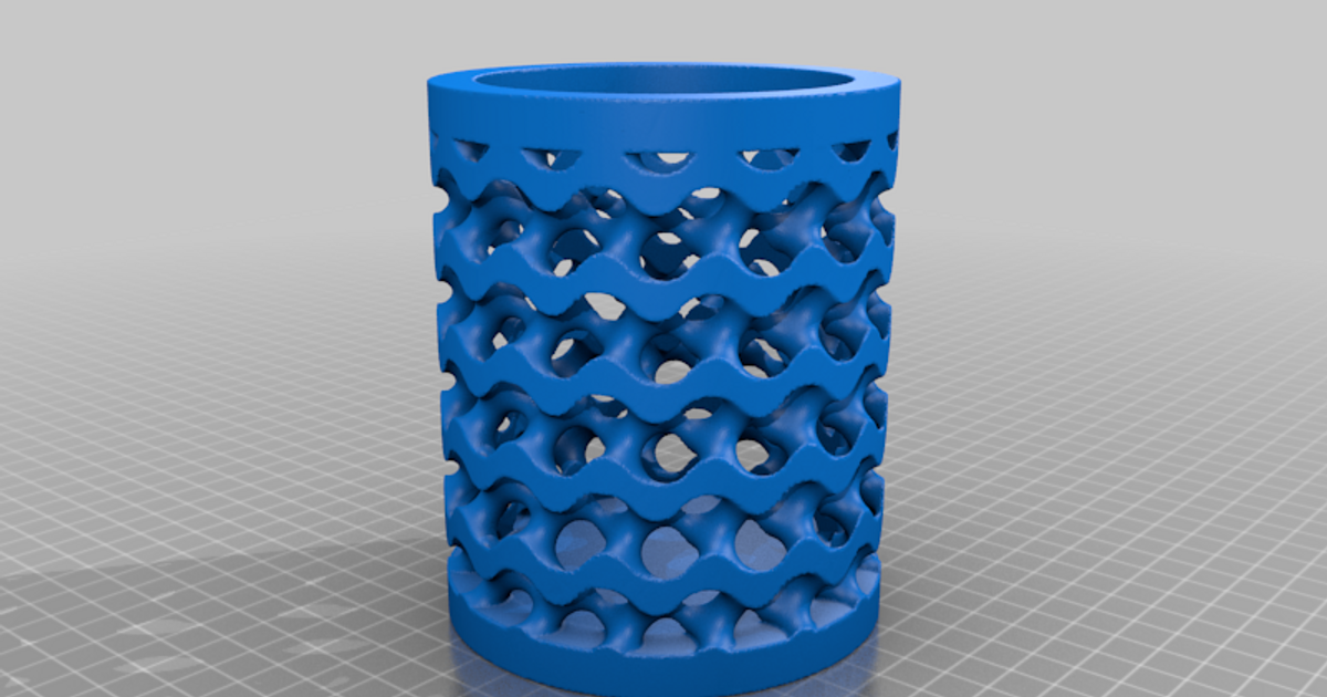 Gyroid Cup by Lee Alacoque | Download free STL model | Printables.com