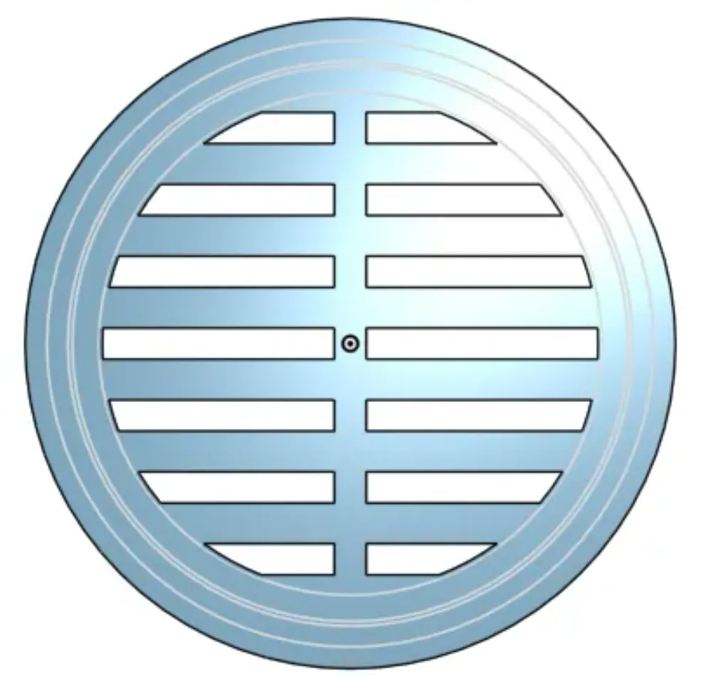downspout drain cover 4-inch by themzlab | Download free STL model ...