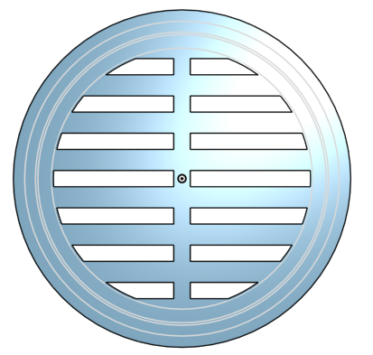 downspout drain cover 4-inch by themzlab | Download free STL model ...