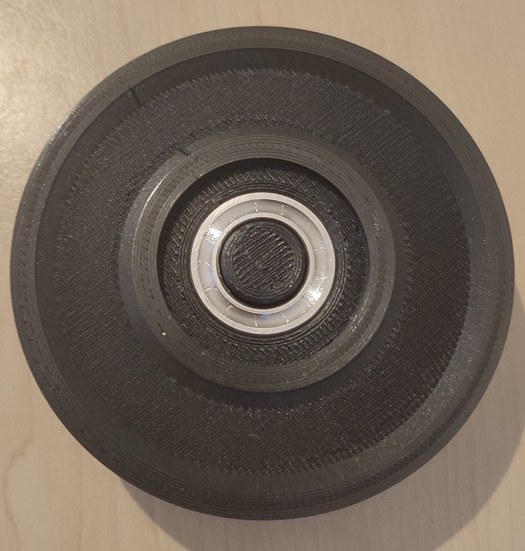 Horizontal Filament spool holder / roller for deformed spools by Lucas ...