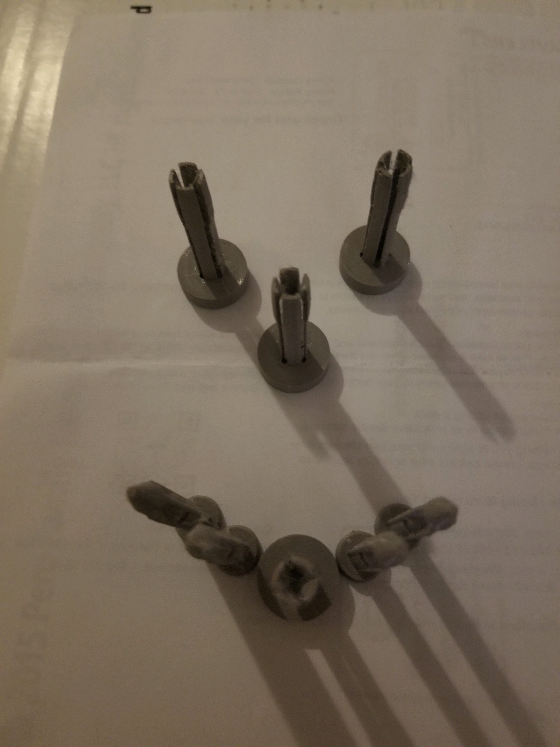 Super-sized Push Rivet by Niftyfixits | Download free STL model ...