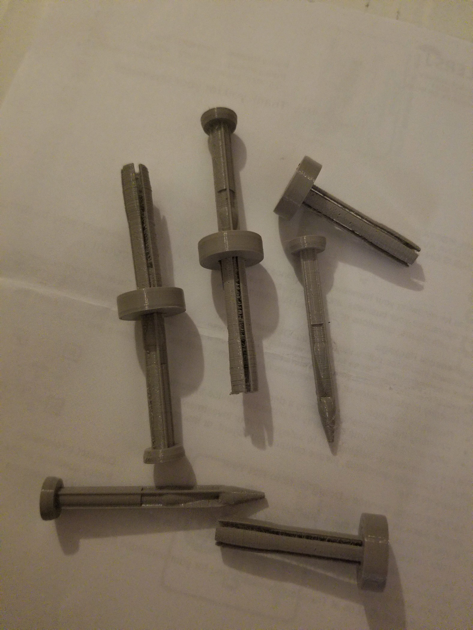 Super-sized Push Rivet by Niftyfixits | Download free STL model ...