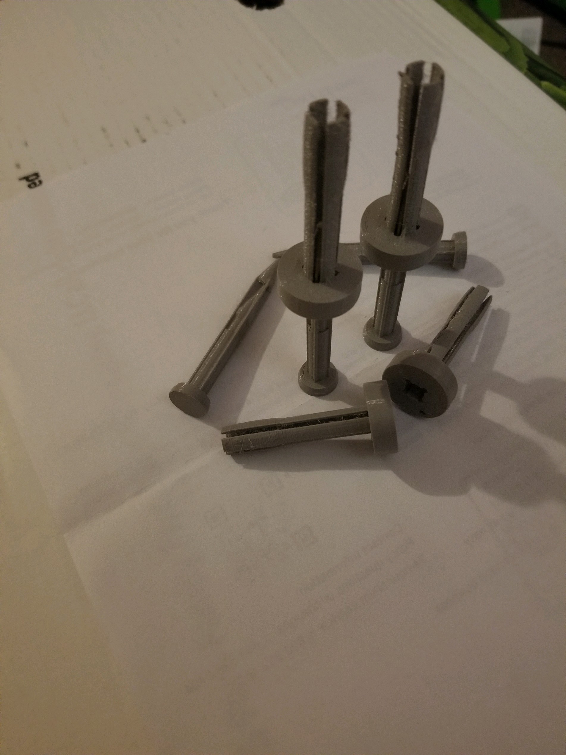 Super-sized Push Rivet by Niftyfixits | Download free STL model ...