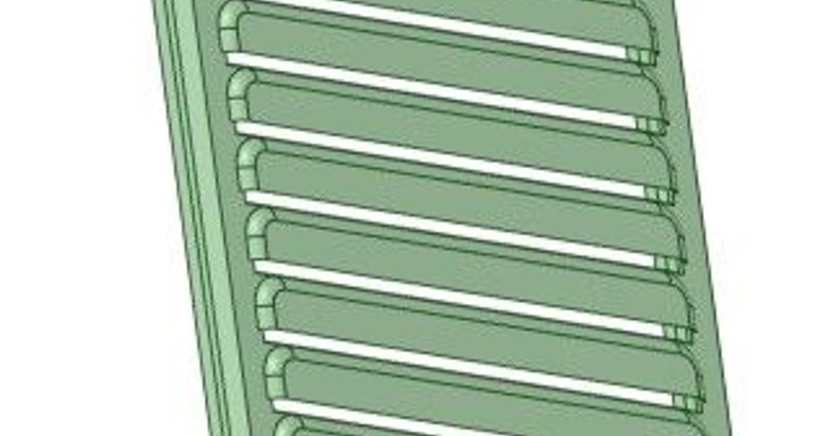 VENT Cover by Camikatze | Download free STL model | Printables.com