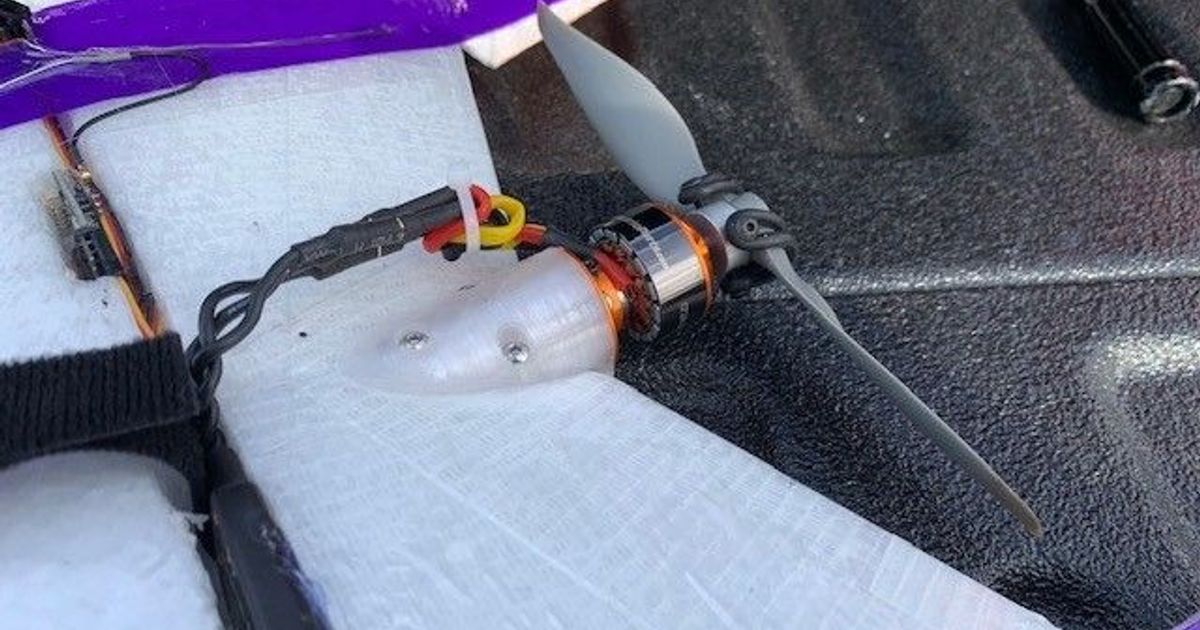 Assassin Wing Motor Mount by dudesmiley | Download free STL model ...