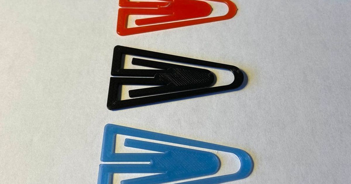 Kitchen Calendar Clip by Bigby | Download free STL model | Printables.com