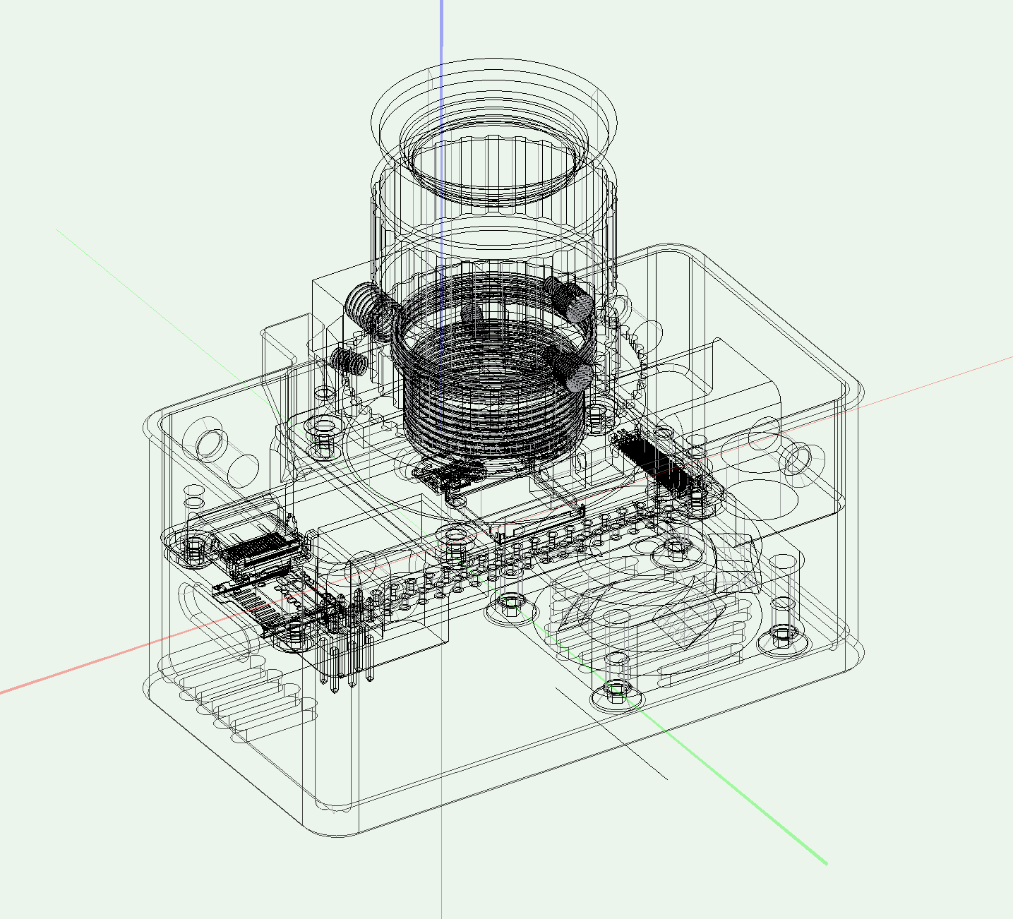 RPI Zero 2W HQ Cam case by Jason | Download free STL model | Printables.com