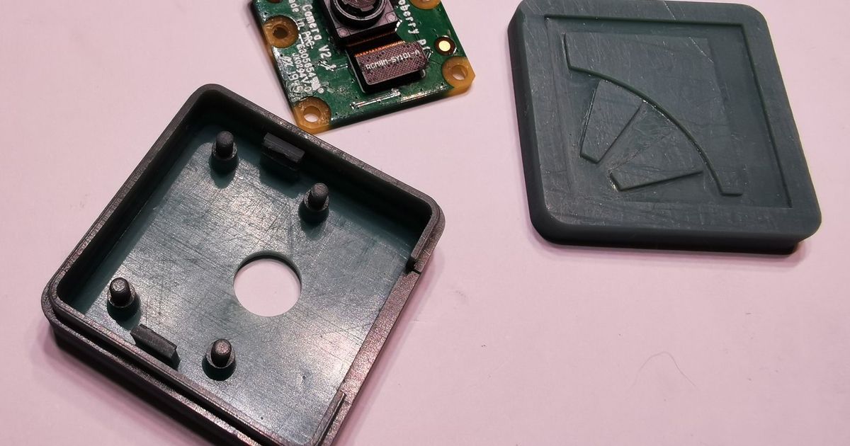 SnapBox Raspberry Pi Camera V2.1 - (Resin) by diyblender | Download ...