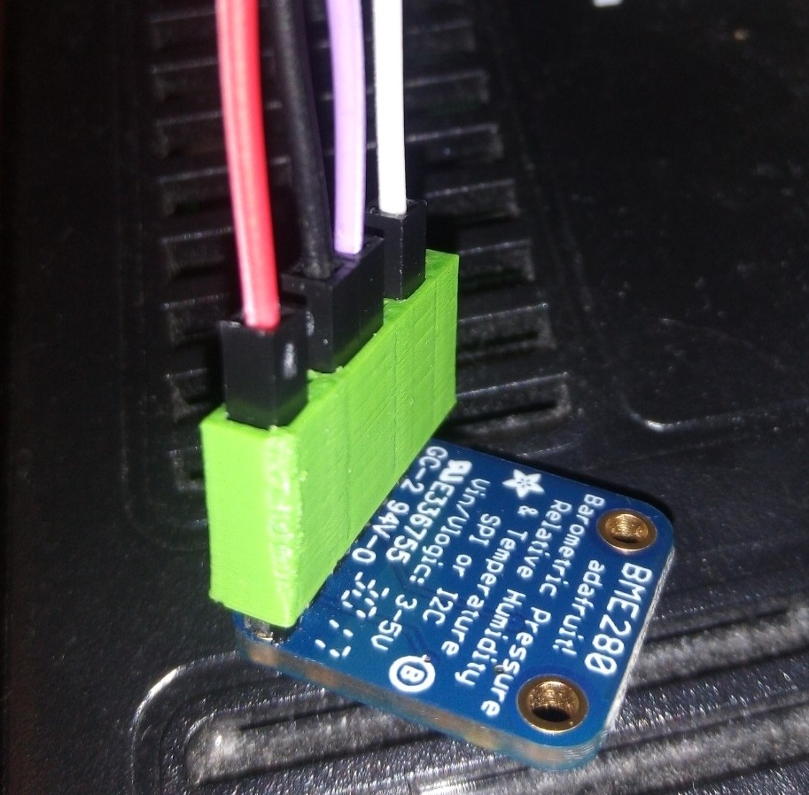Jumper Plug Housing for Raspberry Pi and BME280 Temperature, Humidity ...