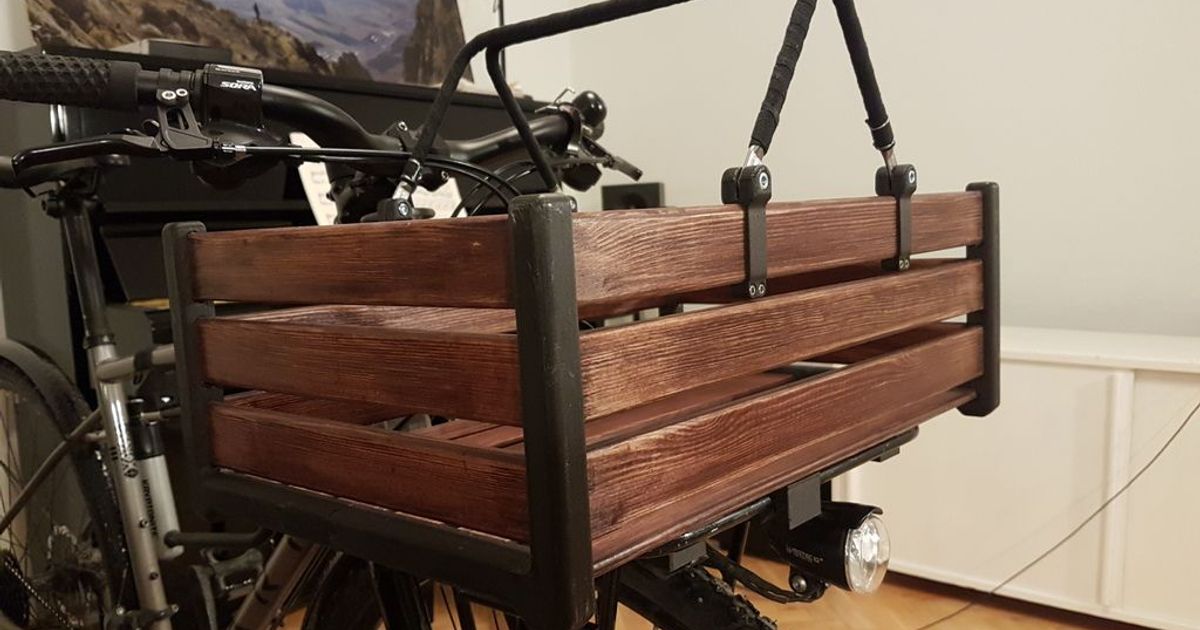 Wood crate with a 3D printed frame by Jonni | Download free STL model ...