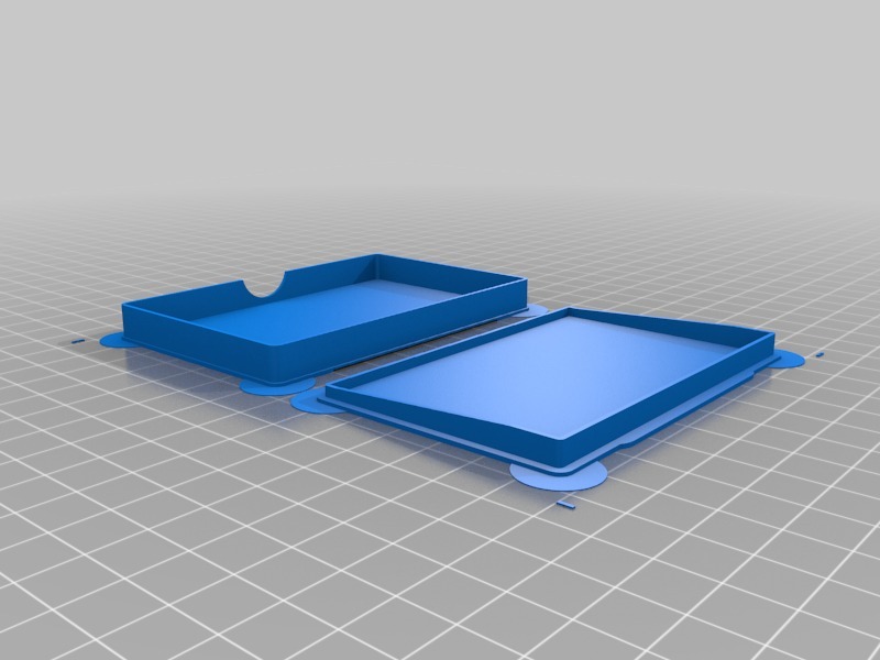 Case with flexible filament hinge by Jonni | Download free STL model ...