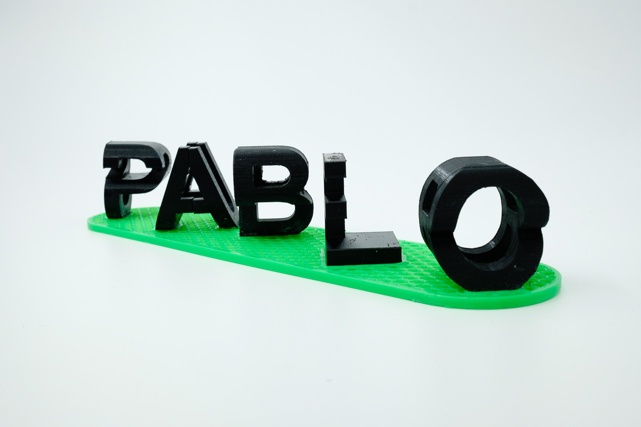 Stereo Font / Double Alphabet by cewo | Download free STL model ...