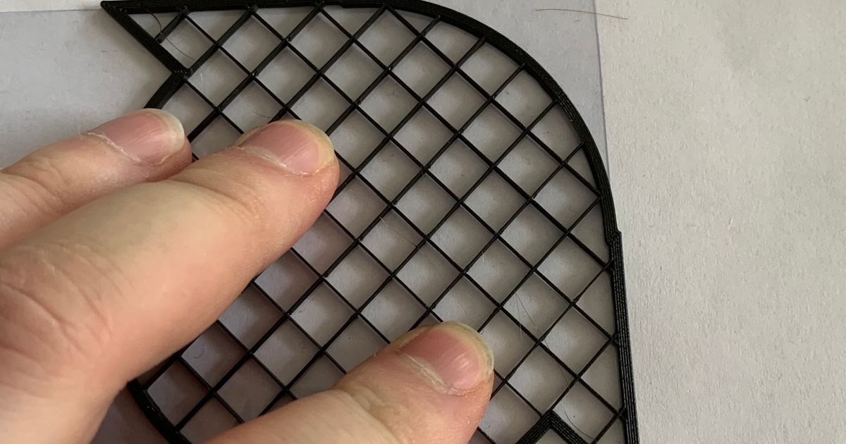 Rounded corner helper for faceshields by Daxi | Download free STL model ...