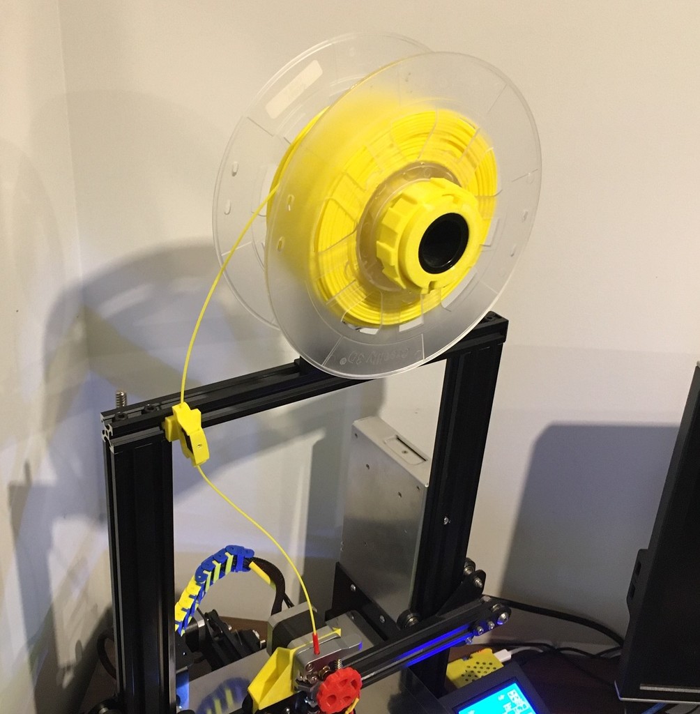 Ender 3 Pro Filament reel spacer by SouthBear | Download free STL model ...