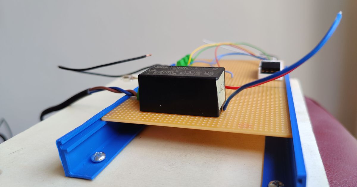 PCB Mount rail by Mario M | Download free STL model | Printables.com