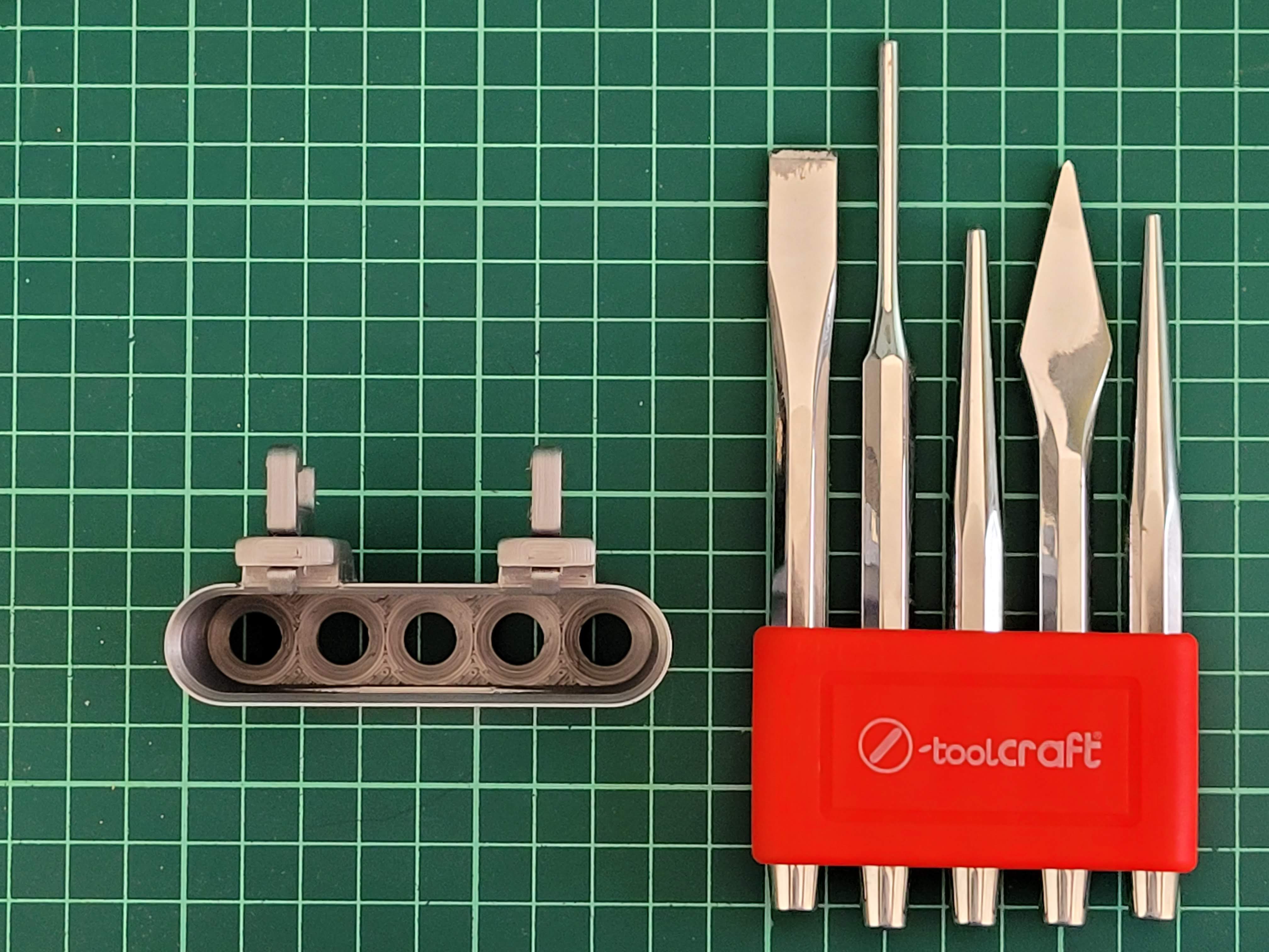 Chisel set holder - IKEA SKADIS by Olo Deepdelver | Download free STL ...